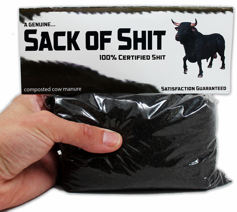 Sack of Shit Manure Gag Gift – FunSlurp